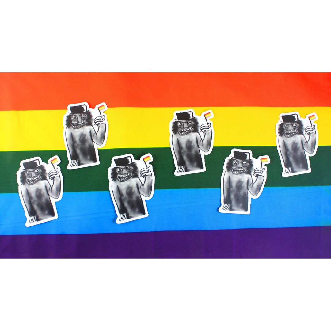 Babadook Pride Vinyl Sticker - Etsy