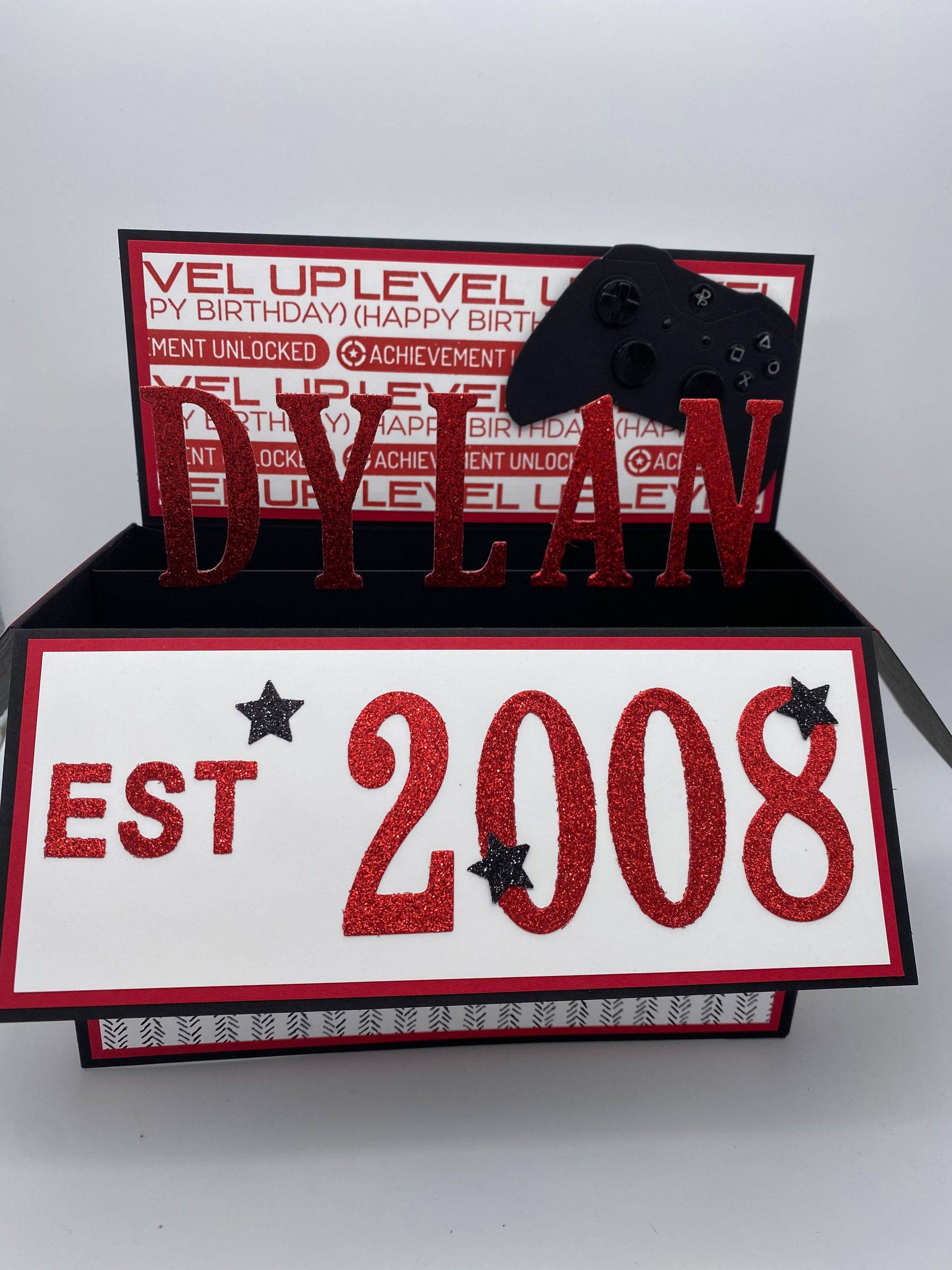 Supersized Pop up Card Birthday Male Birth Year Card Extra - Etsy