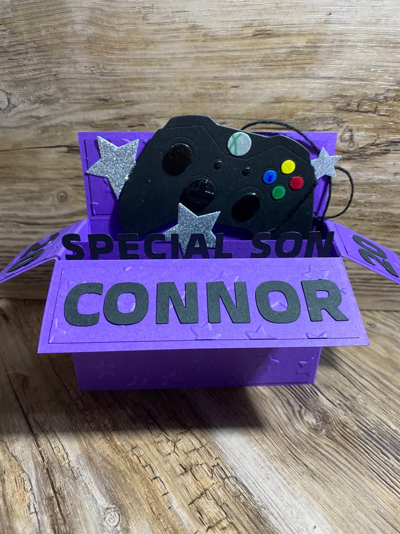 Gamer Gaming Console Pop up Birthday Card Joystick 3d | Etsy UK