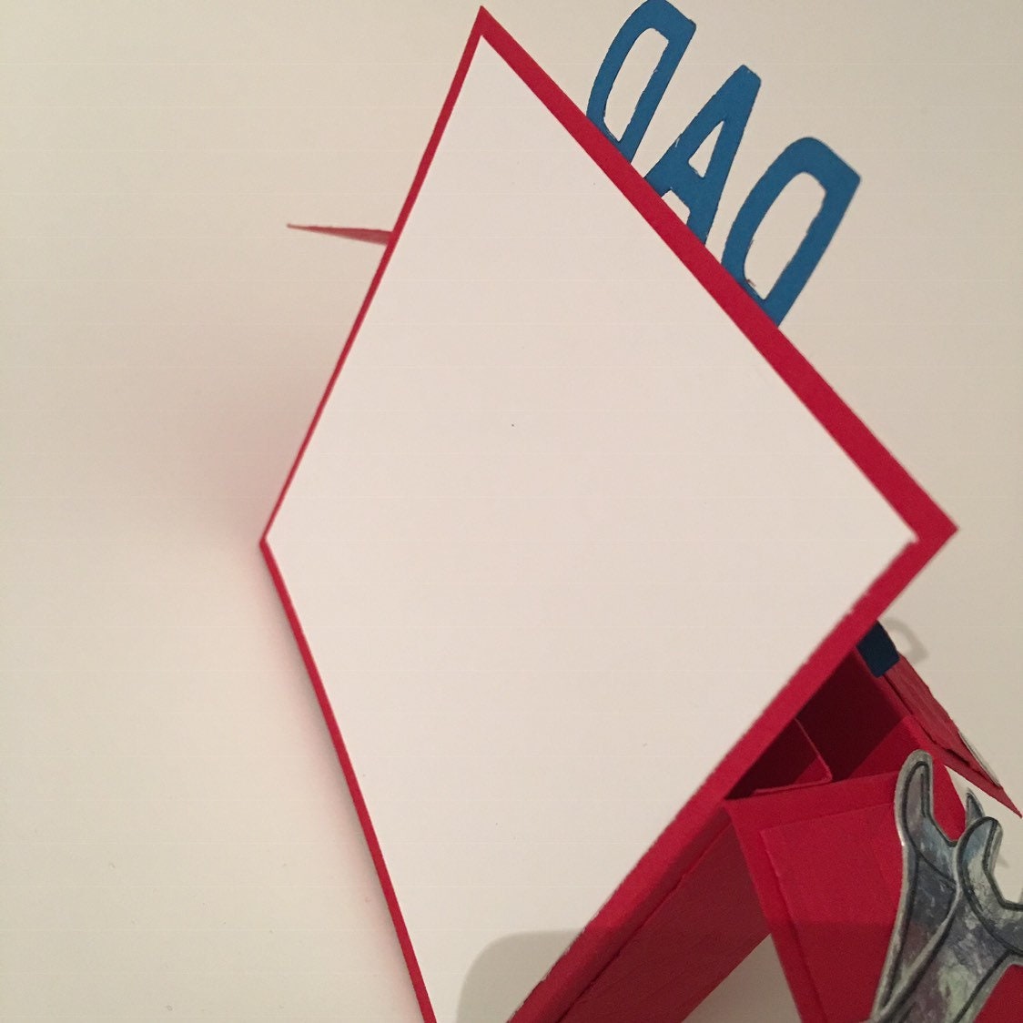 Pop up box card tool box dad grandad granda grandpa | Etsy