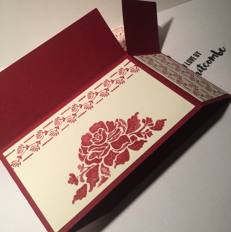 Ruby Wedding Anniversary Card 40 Years Married Pop up Card - Etsy