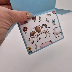 Tractor, Farming, Farmer, Cow, Sheep, Pig, Farm, 3D, Pop up Card, Box ...