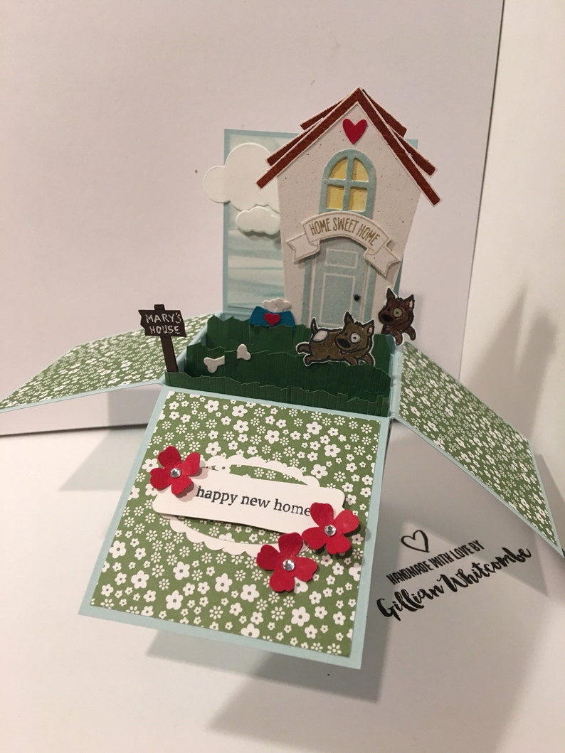 New Home Pop up Card; House; Moving; Congratulations on Your New Home ...
