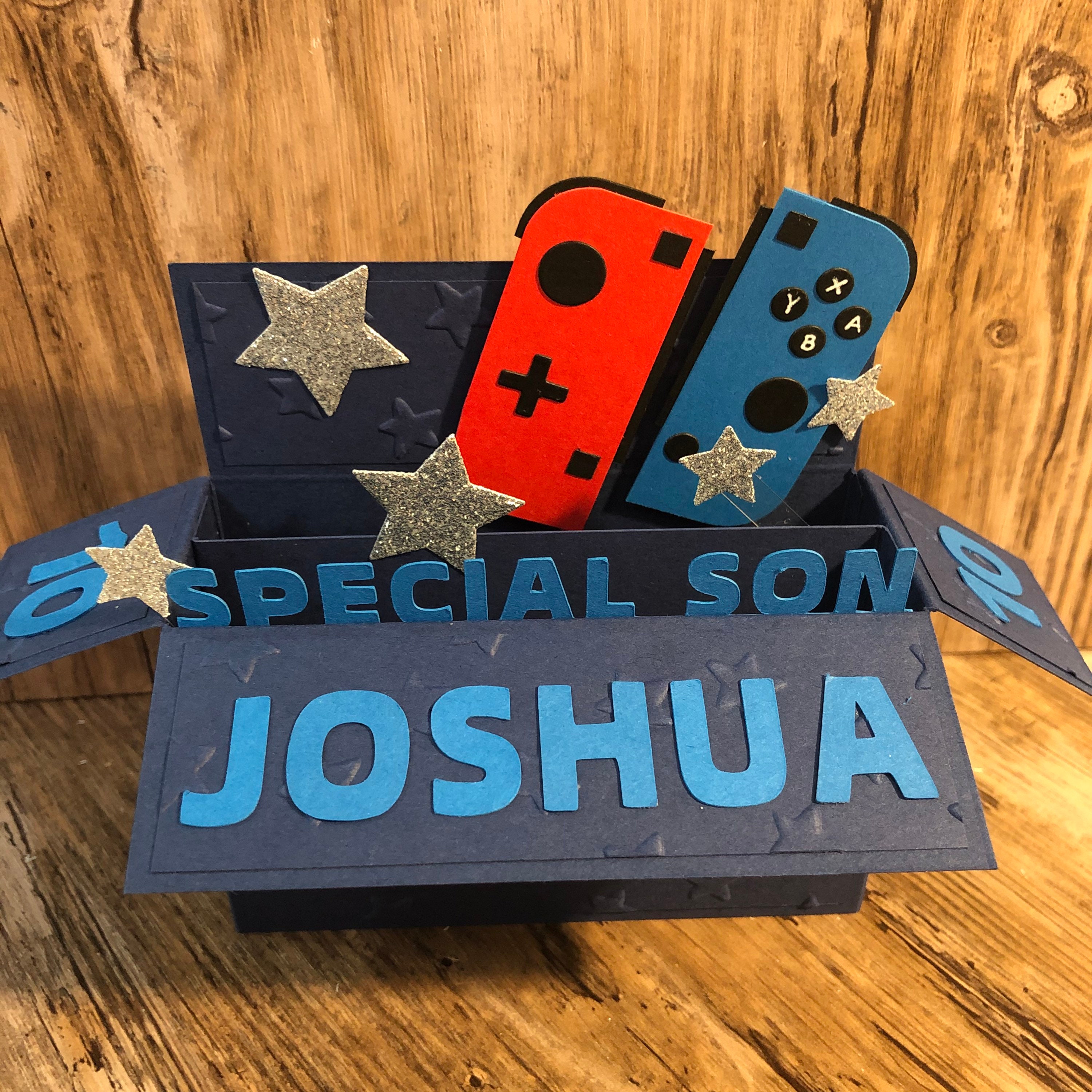 Gamer Gaming Console Pop up Birthday Card Joystick 3d | Etsy UK