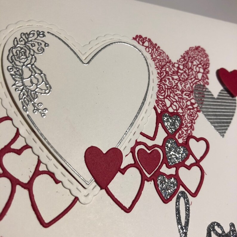 Valentine; Love; Hearts Card for Boyfriend; Girlfriend: Husband; Wife ...