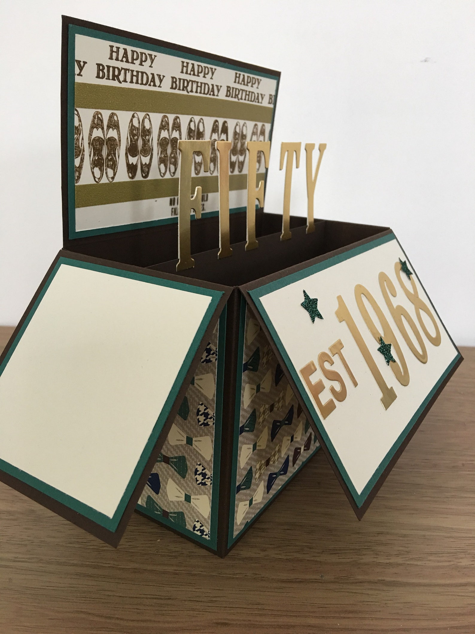 Supersized Pop up Card; Birthday; Male; Birth Year Card; Extra Large ...