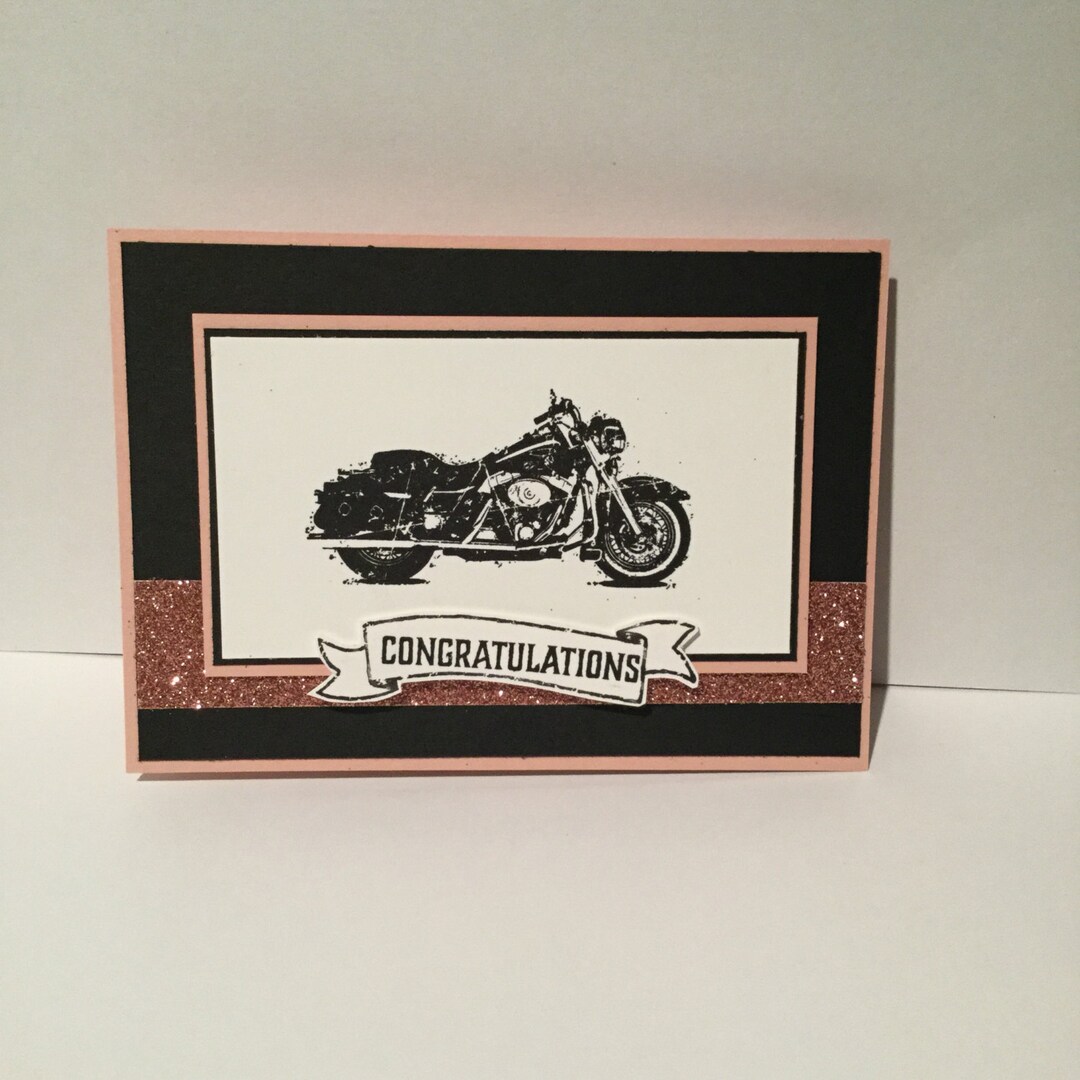 Biker Chic, Motorbike, Biker Chick, Congratulations, Passed Bike Test ...