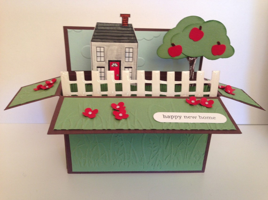 New home house move good luck first home welcome to the | Etsy