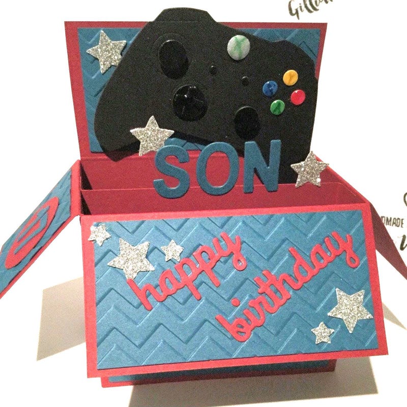 Game Controller Card - Etsy
