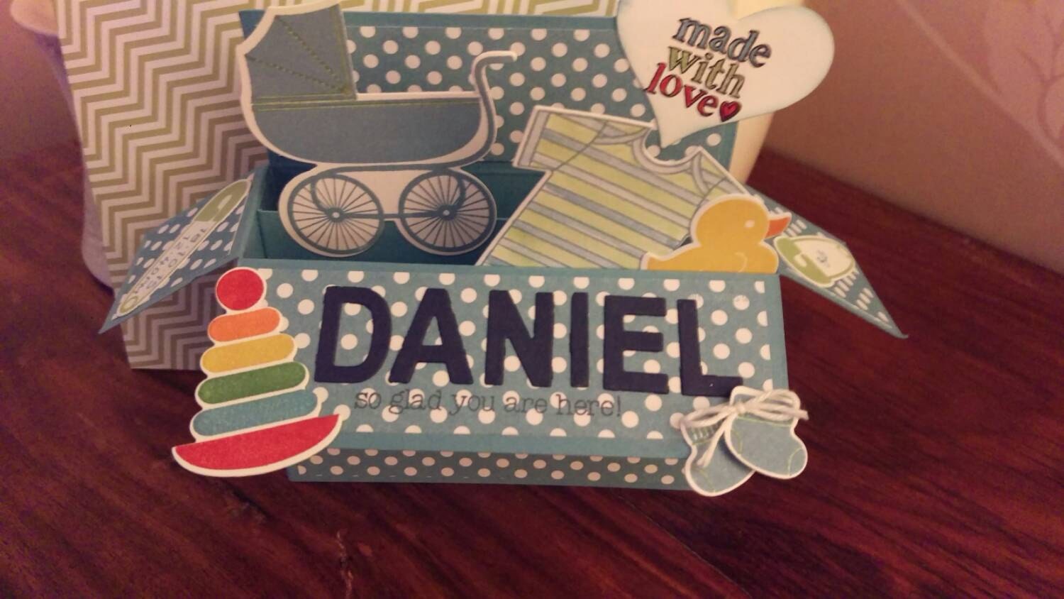 Baby Boy New Son Congratulations on Birth Pram Babygro | Etsy