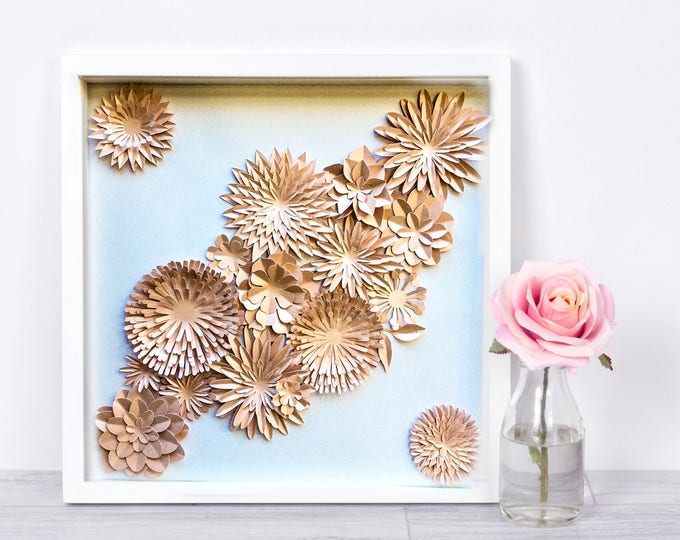 Paper Flower Paper Roses Flower Backdrop Pink Paper - Etsy