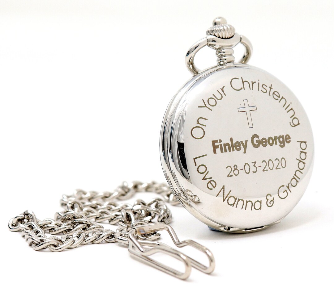 Engraved/personalised Christening/baptism/communion/dedication Design ...