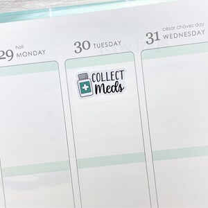 Collect Meds Script Planner Stickers Medication Stickers Medication ...