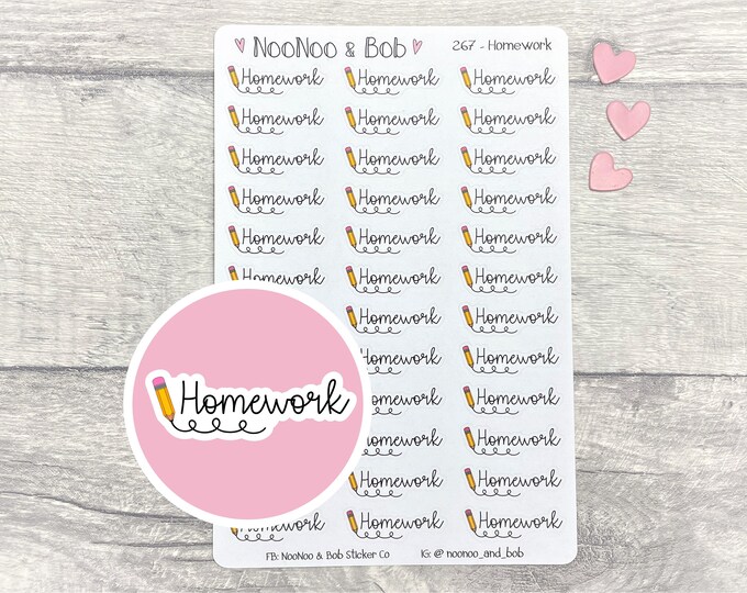 Project Due Planner Stickers Script Word Stickers Erin Condren Life ...