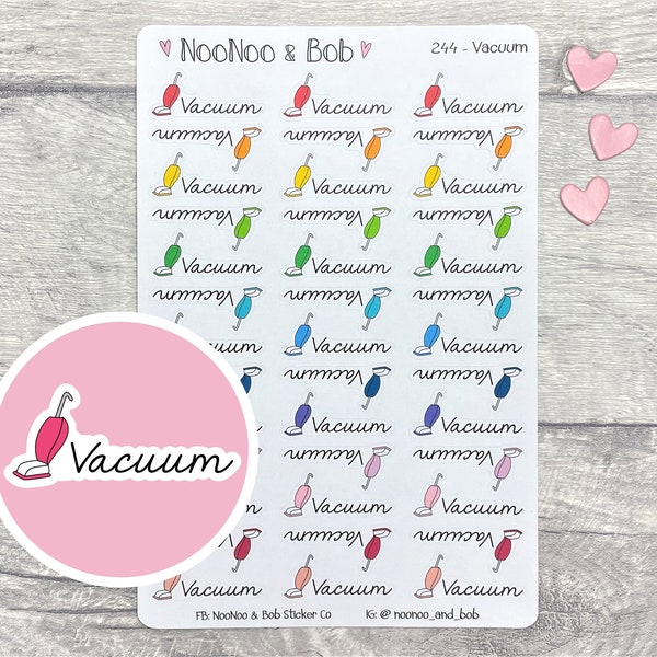 Vacuum Stickers - Etsy