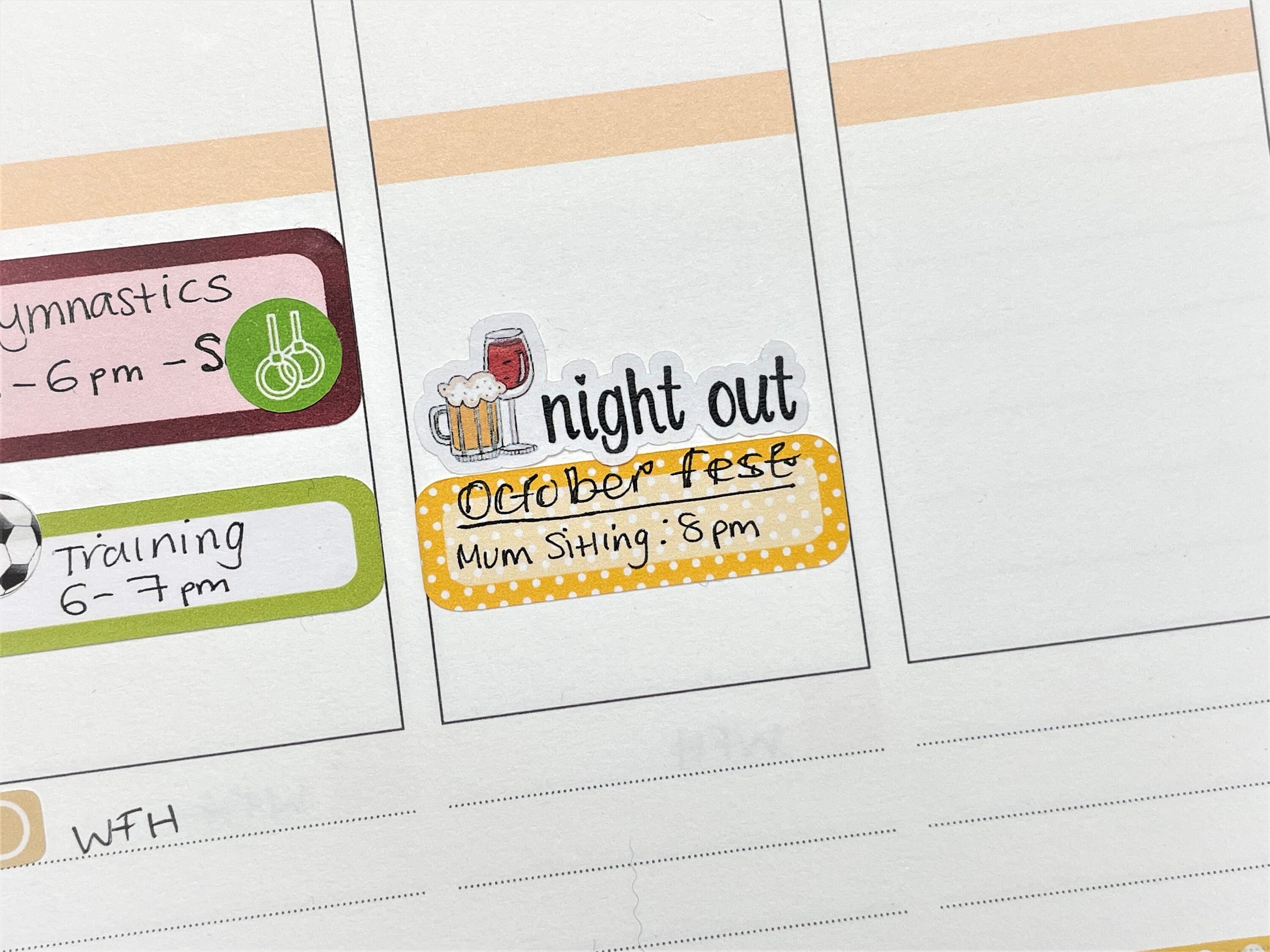 Night Out Planner Stickers Evening Out Planner Stickers - Etsy UK
