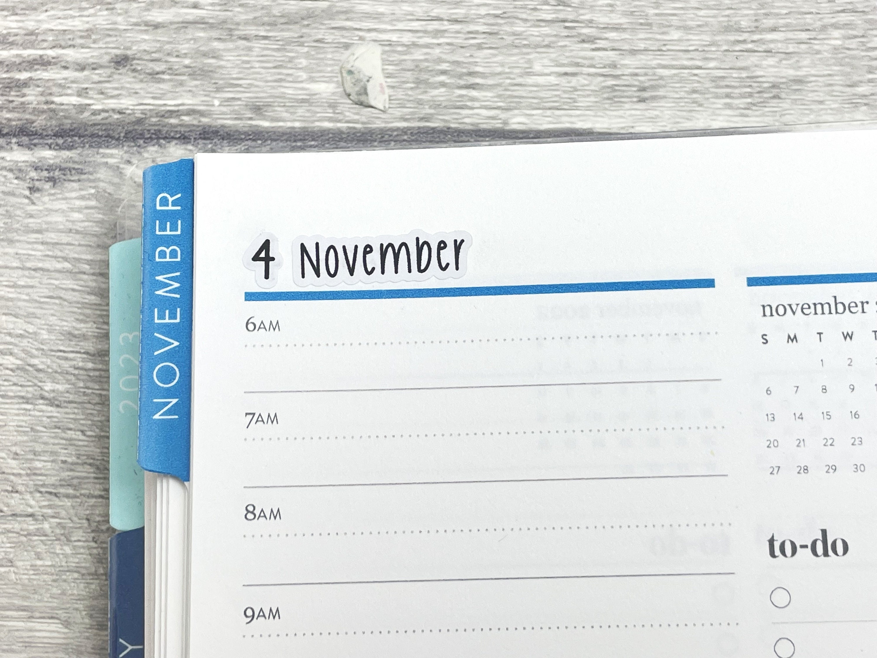 Months of the Year Planner Stickers Calendar Stickers Date - Etsy UK