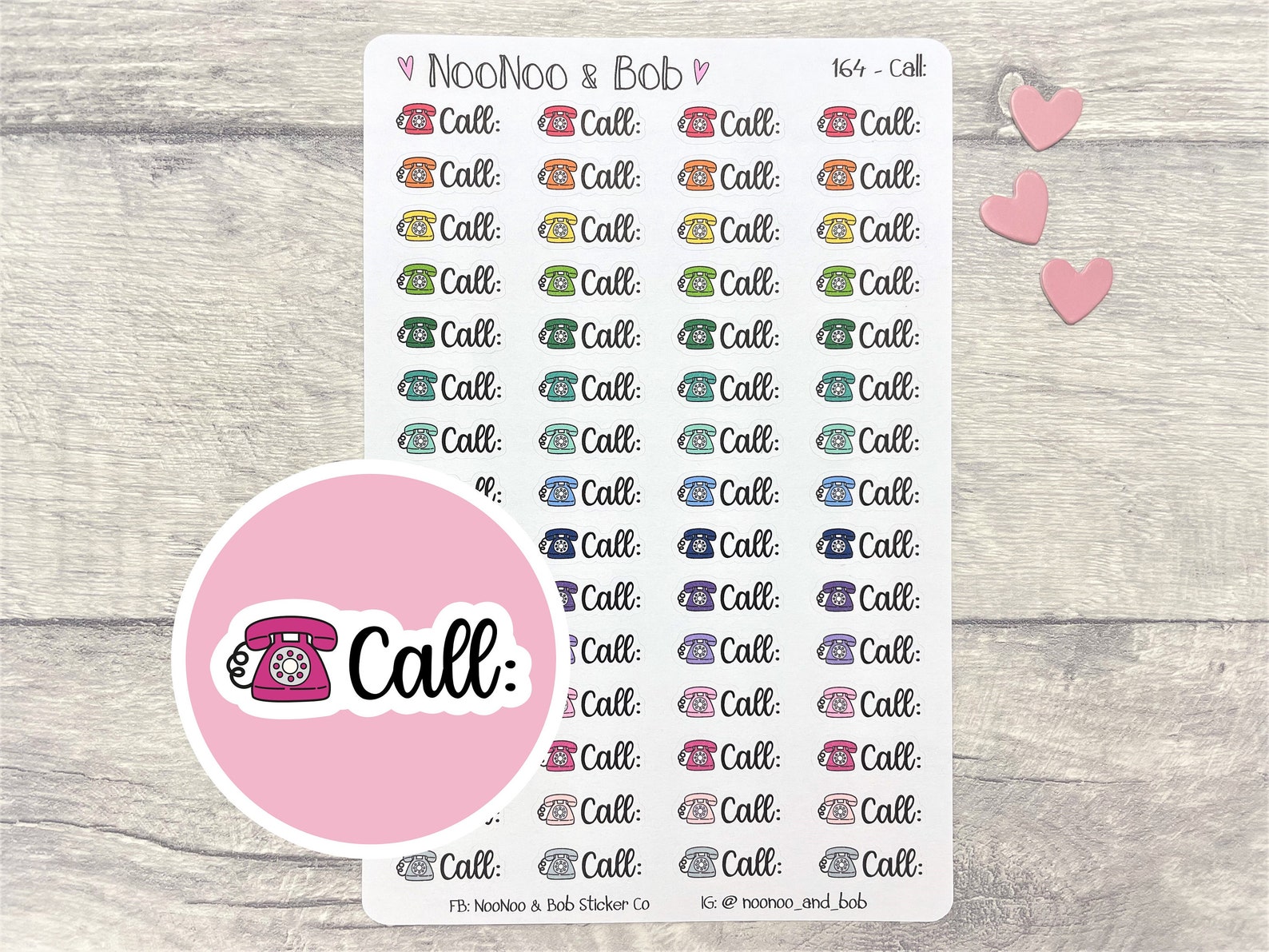 Call: Script Planner Stickers - Phone Planner Stickers - Work Planner ...