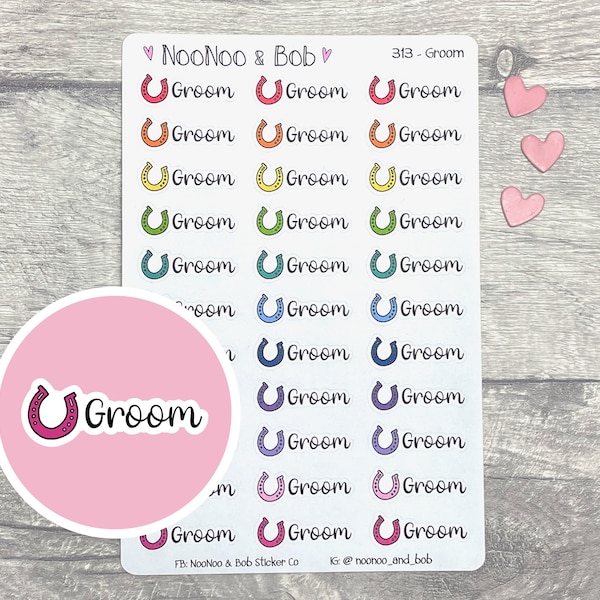 Horse Shoe Stickers - Etsy