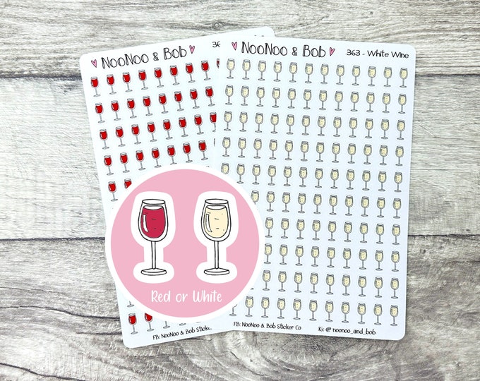 Wine Glass Sticker Set, Graduation Gifts, Cheers Sticker, Rose Wine ...