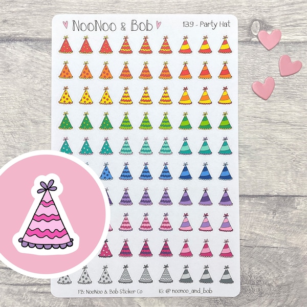 Birthday Planner Stickers - Etsy