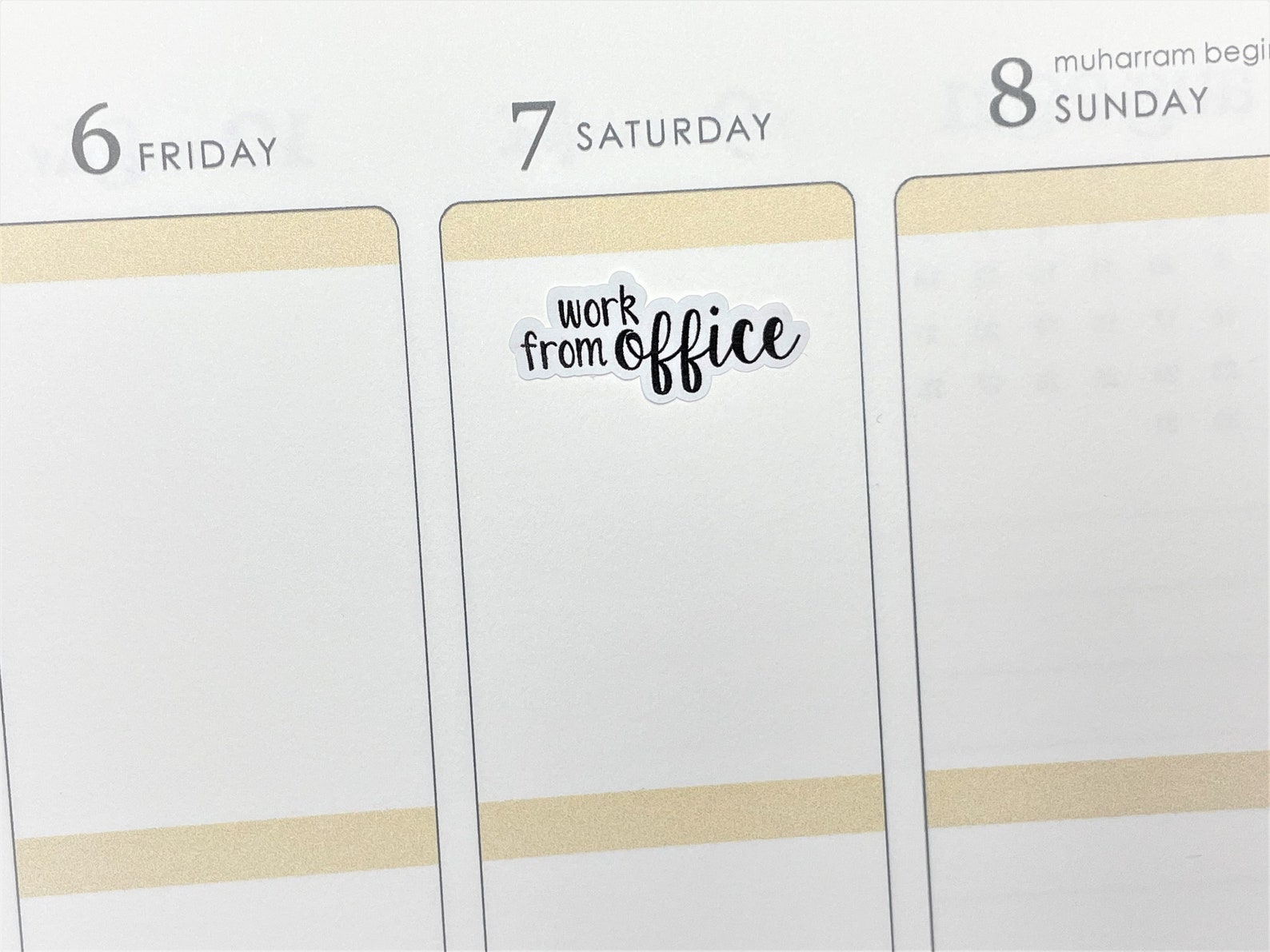 Work From Office Planner Stickers Work Planner Stickers - Etsy UK