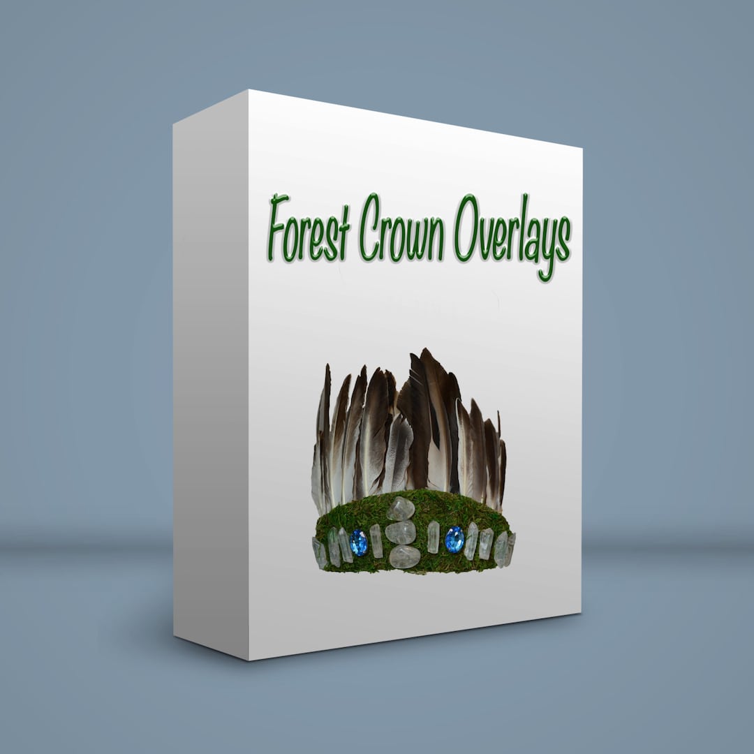 3 Forest Crown Overlay Files - Etsy
