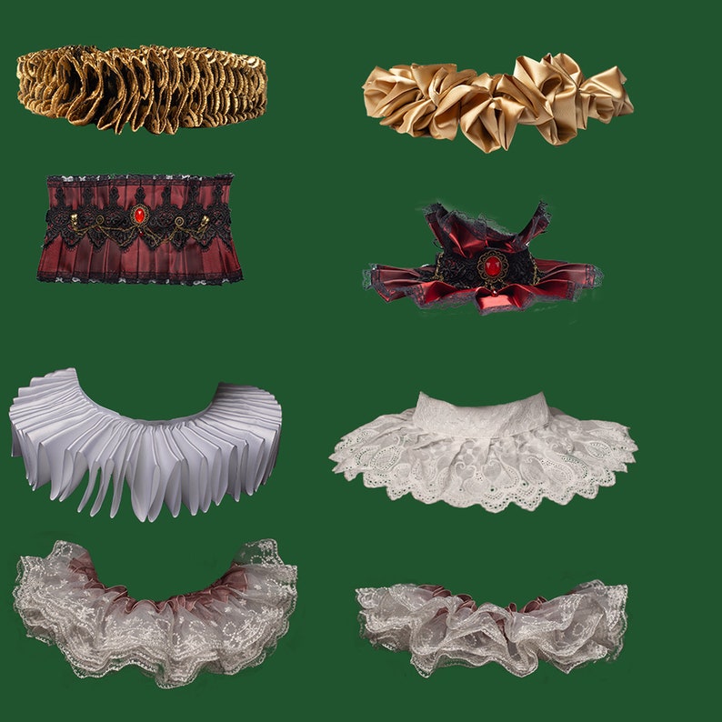 10 Victorian Collar Overlays - Etsy