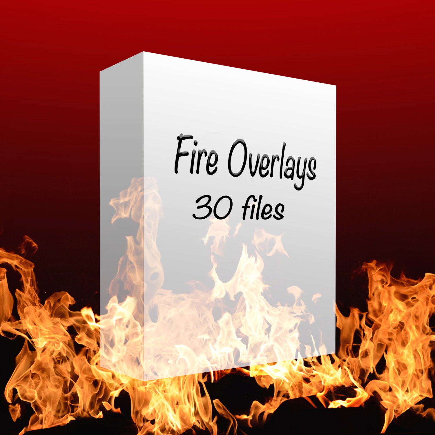 Fire Overlays (digital Files) - Etsy