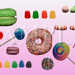 60+ Candy Overlays PNG Files - Etsy