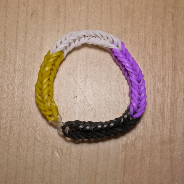 Loom Band Bracelet - Etsy UK