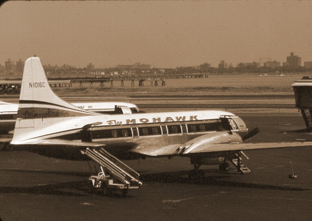 Mohawk Airlines, NYC Airport, Photograph, Wall Decor, Old Airplane. - Etsy