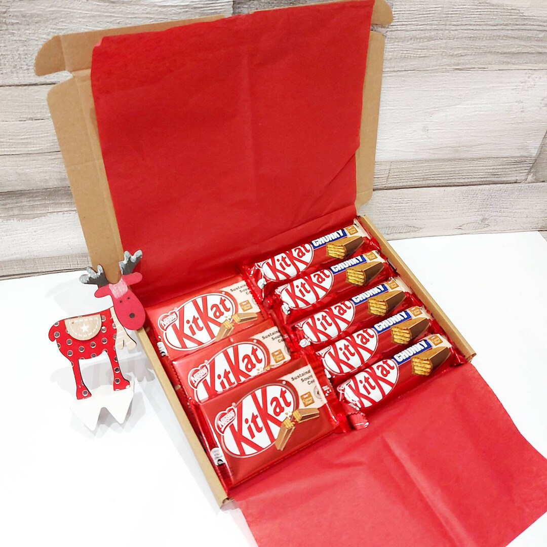 Chocolate Bar Gift Box | Kitkat Chocolate Box | Chocolate Gift Box ...