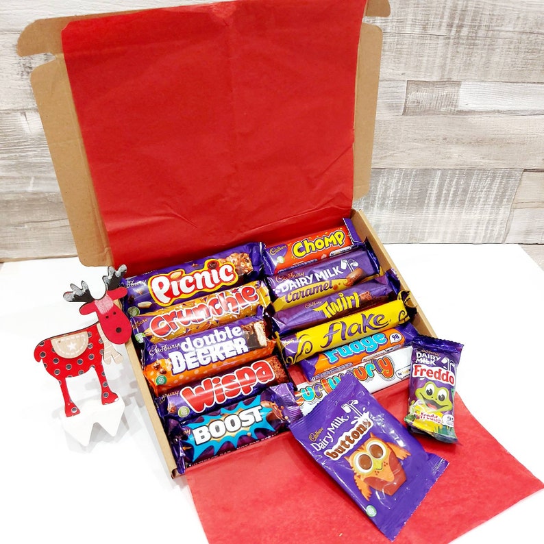 Cadbury Chocolate Bar Gift Box Letterbox Hamper Cadbury - Etsy UK