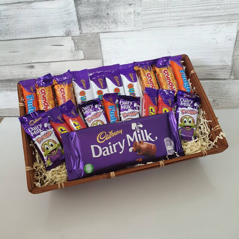 Cadbury chocolate hamper baby shower sibling gift birthday | Etsy