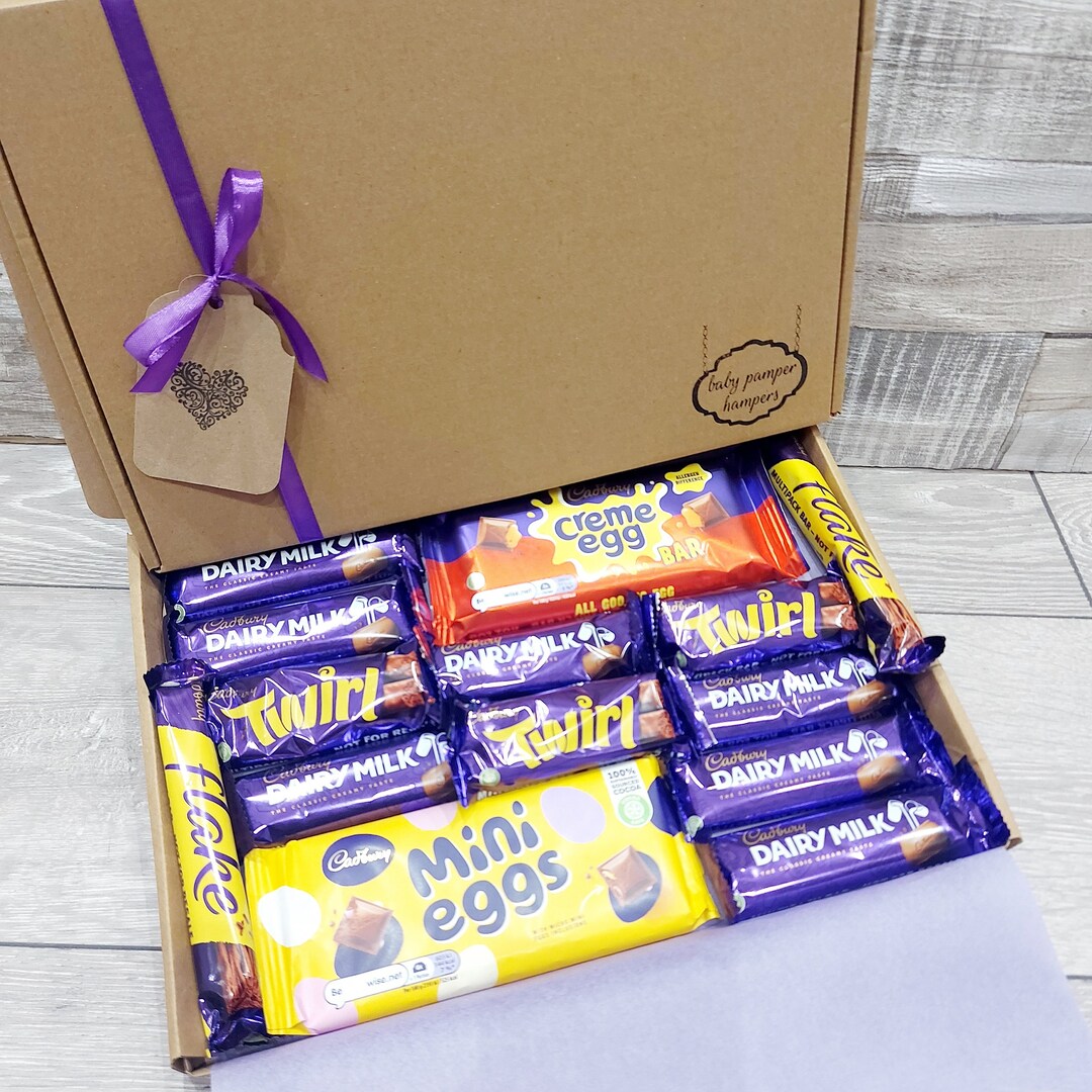 Personalised Cadbury Chocolate Box Easter Gift cadbury Chocolate Kids ...