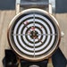 Dartboard Watch,men Watch,women Watch,vintage Watch,leather Watch ...