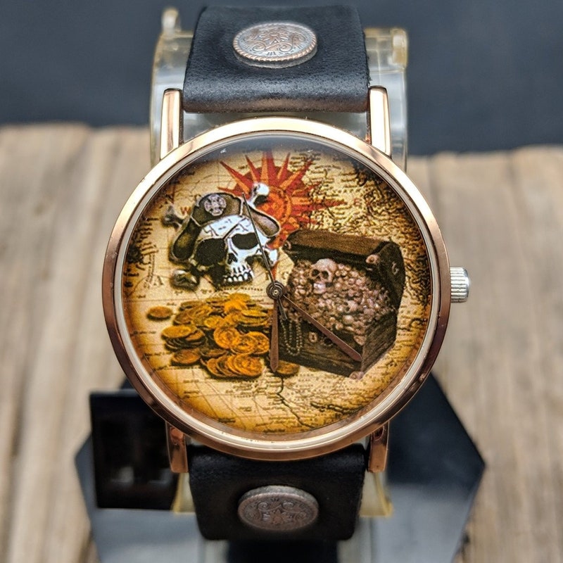 Pirate Pocket Watch - Etsy