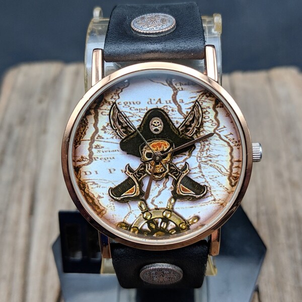 Pirate Pocket Watch - Etsy