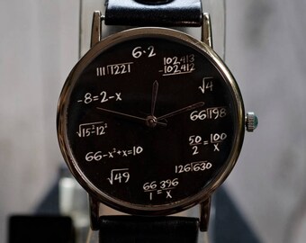 Math watch | Etsy