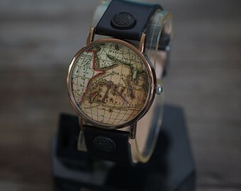 Map watch | Etsy