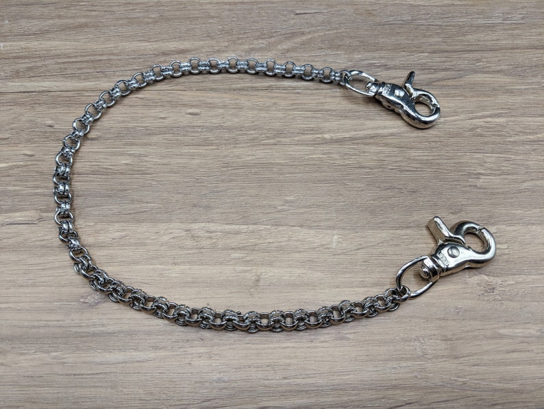 Chain Belt Hook Wallet Vintage Chain Wallet Chain Biker Long | Etsy