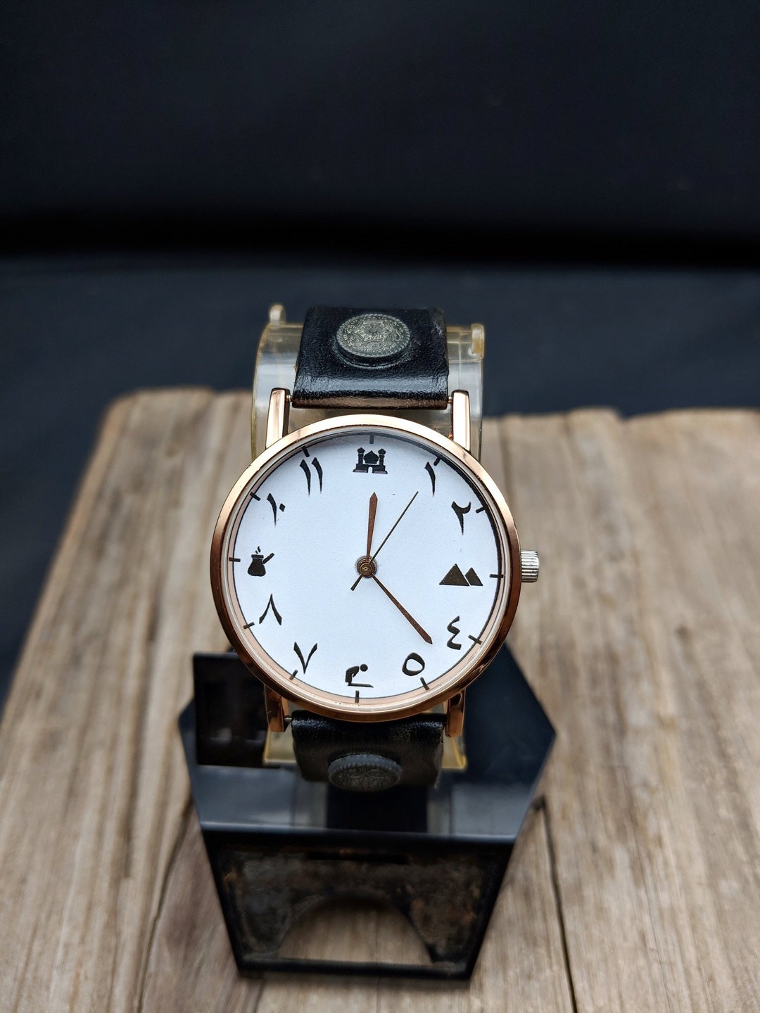 Arabic Style Leather Watch,arabic Numerals Watch,women Watch,ladies ...