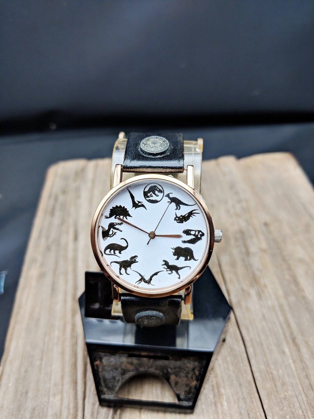 World Dinosaur Watch Leather,men's Watch,women Watch,unisex Watch,gift ...