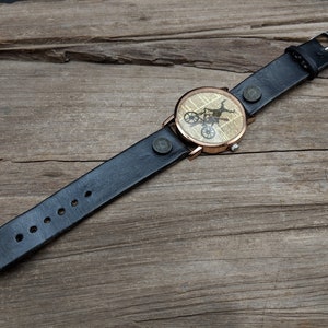 Deer Love Bike Dictionary Watch Women Watch Men Watch Funny Watch ...