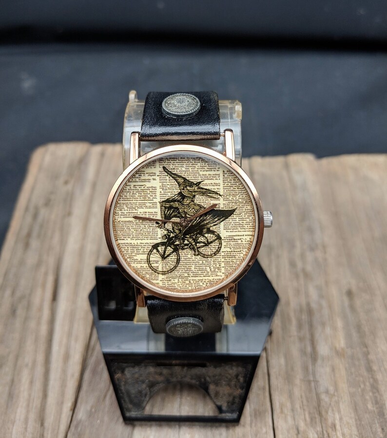 Pteranodon Bike Dictionary Watch Women Watch Men Watch Funny | Etsy