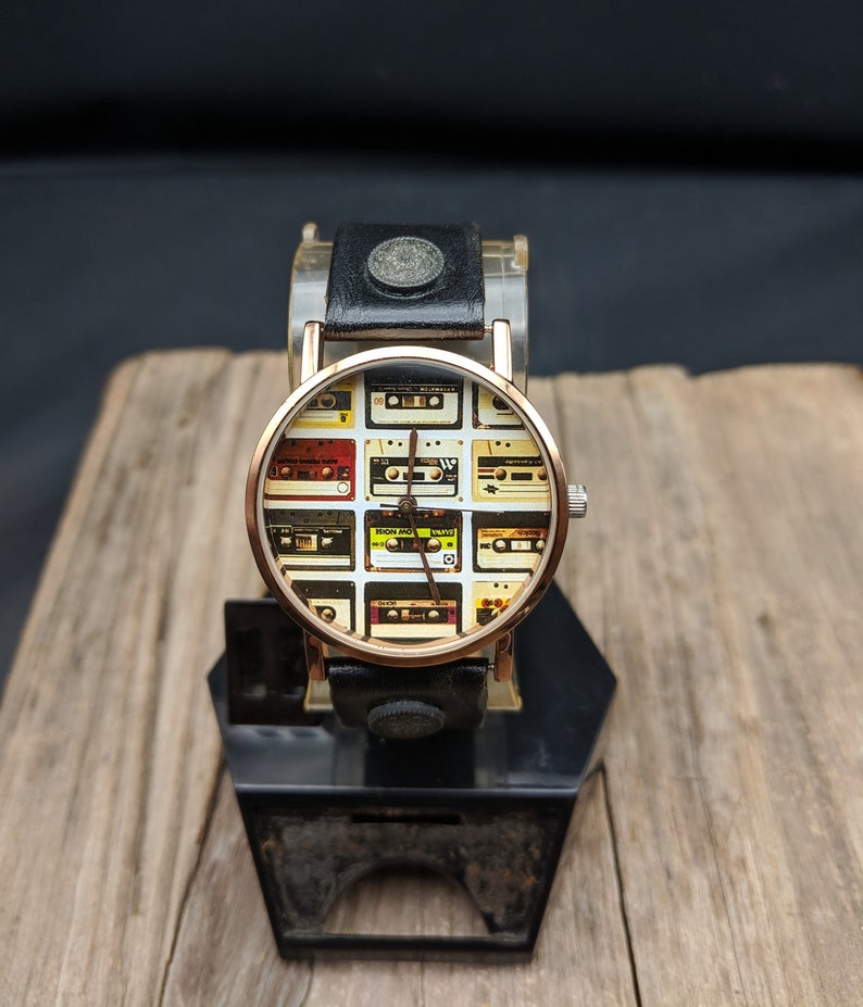 Retro Cassette Watch Leather Tapes Watch Women Watch Unisex | Etsy