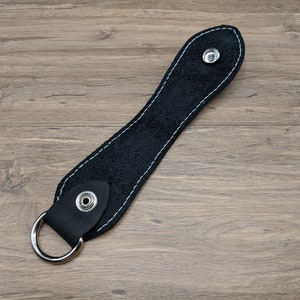 Skull Belt Loop Key Chain Skull Cowhide Leather Wallet Chain for Mens ...