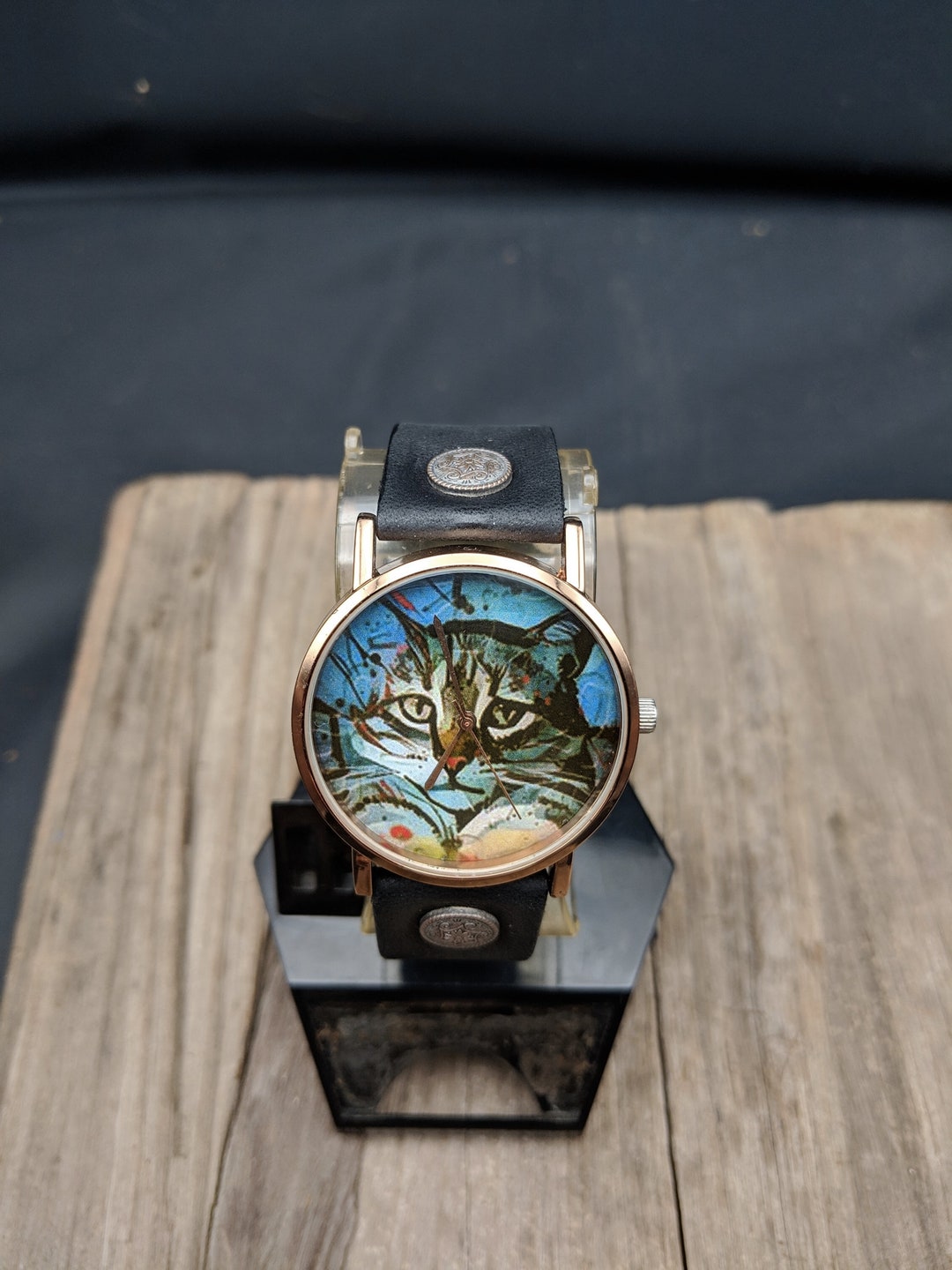 Cute Cat Painting Watch,women Watch,men Watch,funny Watch,wrist Watch ...
