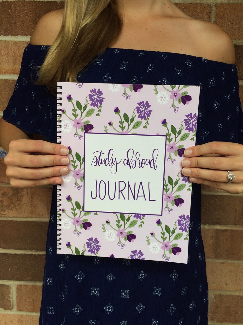 Study Abroad Journal - a Great Gift for Organizing Travel Pictures and ...